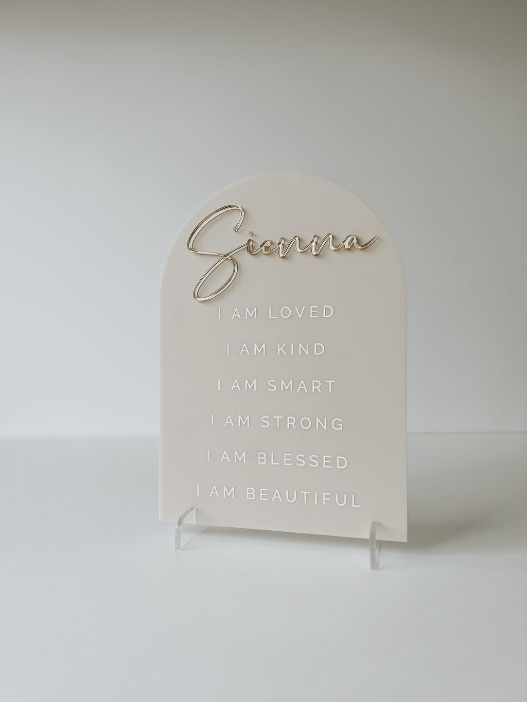 Positive Affirmations Sign – The Bambi Base